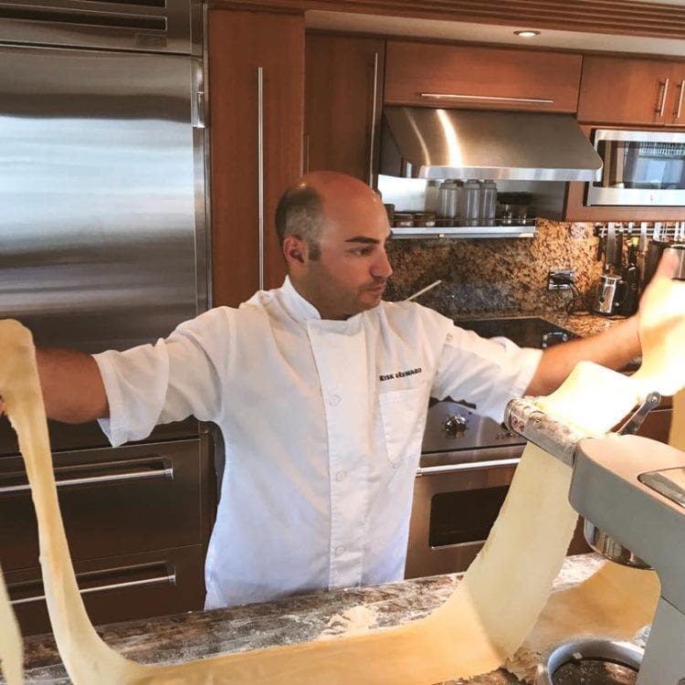 Maltese Yacht Chef Timothy Zammit